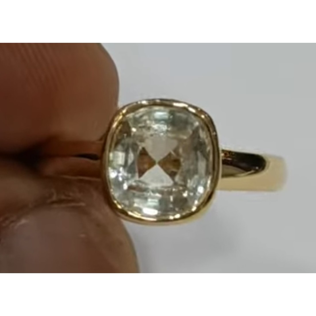 Gemstone Ring Design 1 For All Metal, Watch Video For Details Of Design