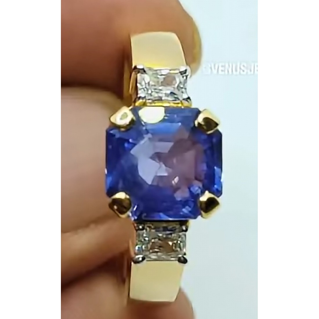 Gemstone Ring Design 6 In All Metal, Watch Video For Details Of Design