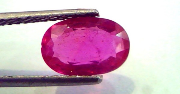 2.90 Ct Natural Ruby Gemstone for Sun Manek (Heated)