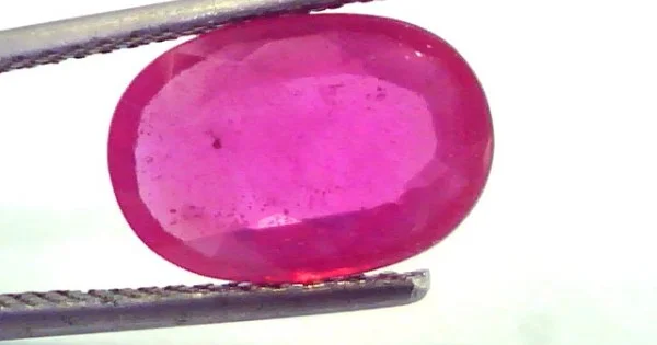4.31 Ct Natural Ruby Gemstone for Sun Manek (Heated)