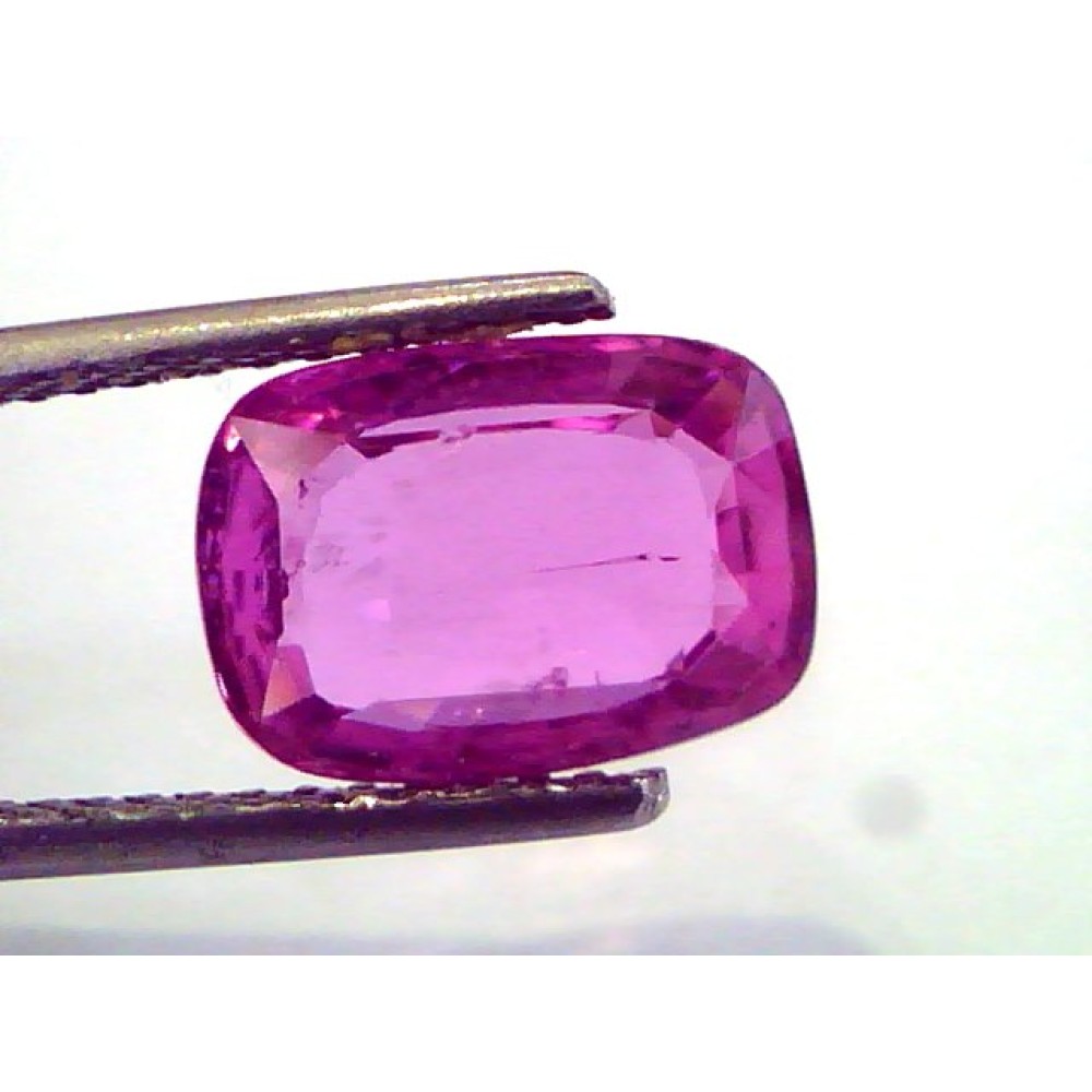 4.32 Ct Certified Unheated Untreated Natural Madagaskar Ruby **Rare**