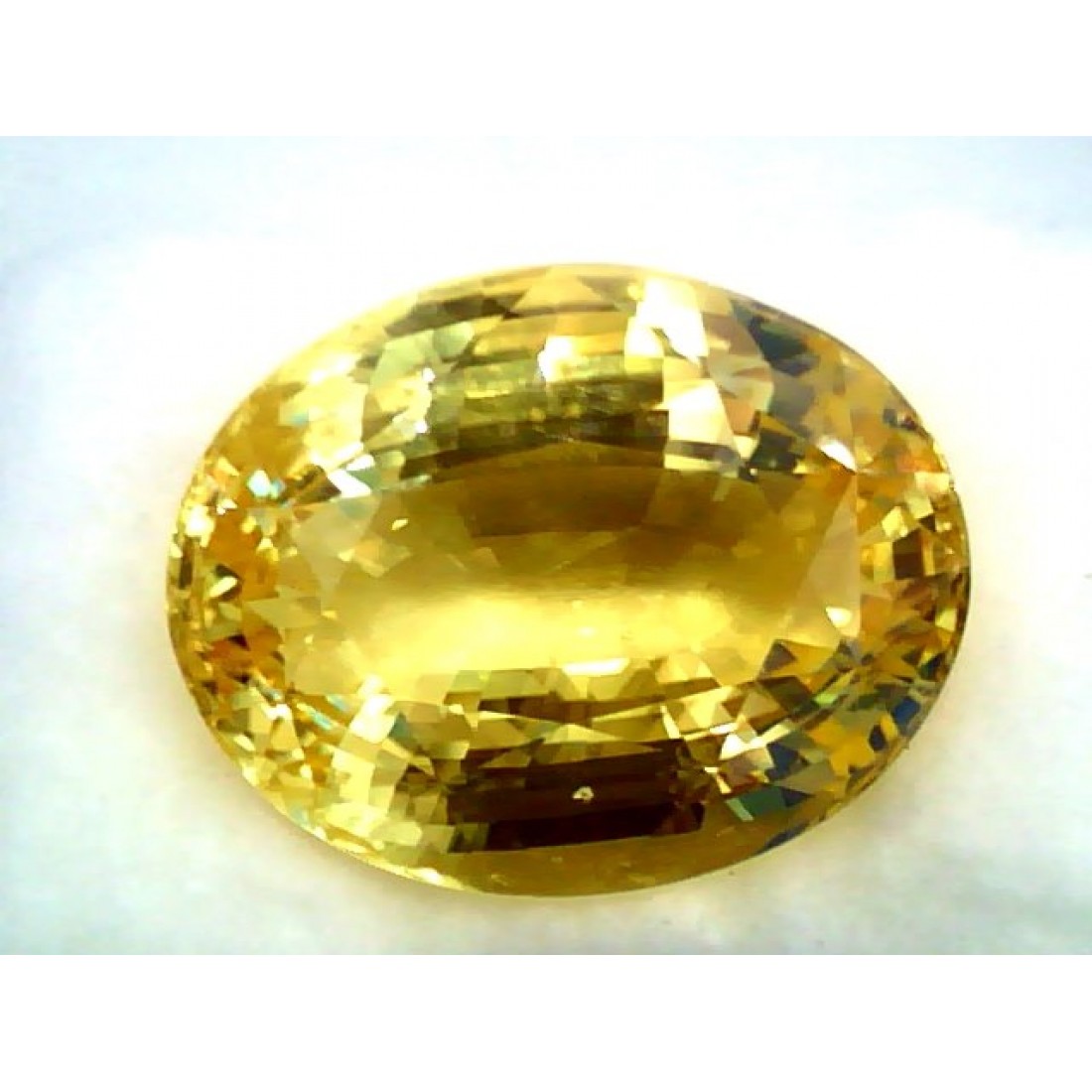 Huge 62.06 Ct GII Certified Unheated Untreated Natural Ceylon Yellow ...