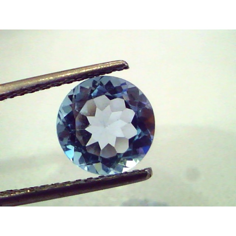 2-5 Carat Natural Blue Aquamarine Gemstone For Saturn