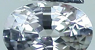 5 Carat Natural White Zircon Gemstone For Venus A+++++++