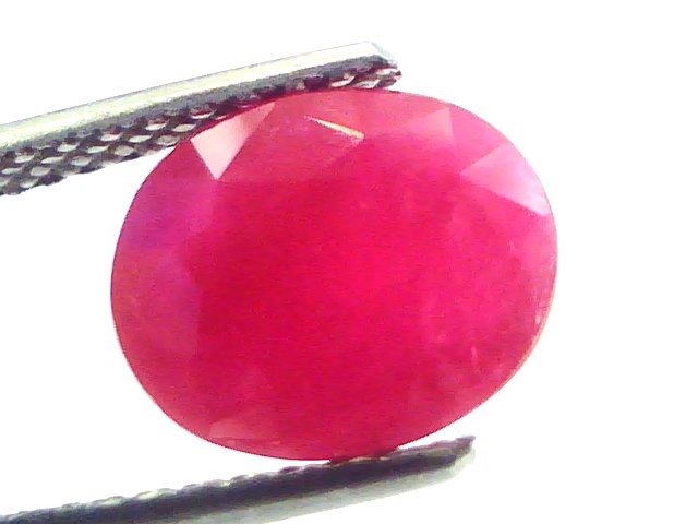 3.56 Ct Untreated Natural Old Burma Ruby Gemstone Manik - Ruby-Manik