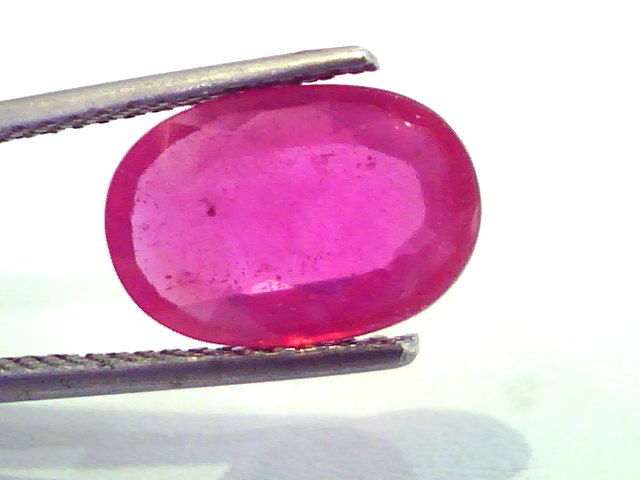 4.31 Ct Natural Ruby Gemstone for Sun Manek (Heated) - Ruby-Manik